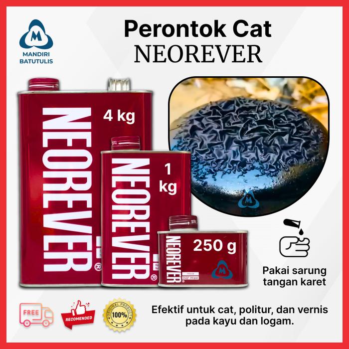 Jual Neorever Neo Rever 1kg Perontok Cat Paint Remover Pembersih Cat 1 ...