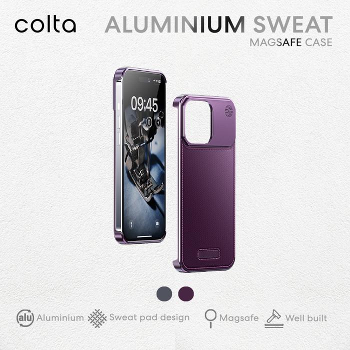 Promo Colta Aluminium Sweat Magsafe Phone Case Casing HP iPhone ...