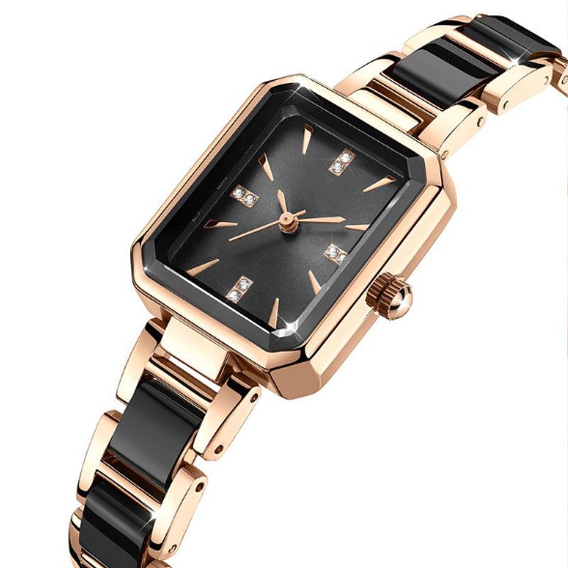 Women's Fashion Rectangular Quartz Watch - TikTok Shop Singapore