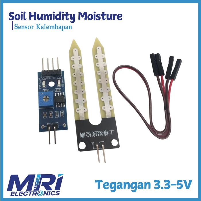 Jual Soil Moisture Hygrometer Humidity Sensor tanah Module Alat Ukur ...