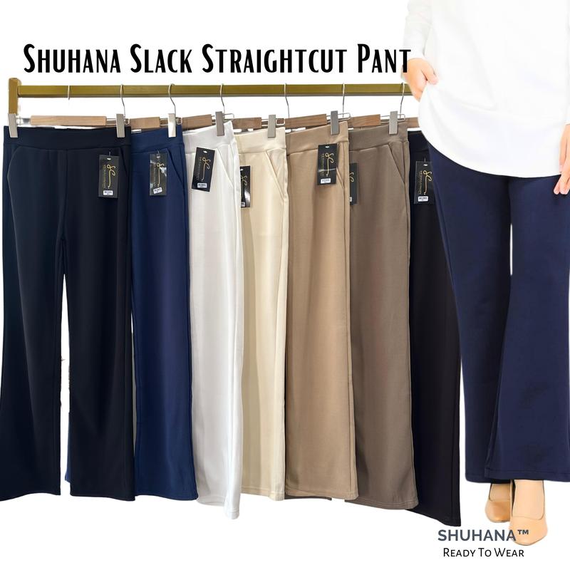 Shuhana pants slack straightcut female female big thigh vira - TikTok ...