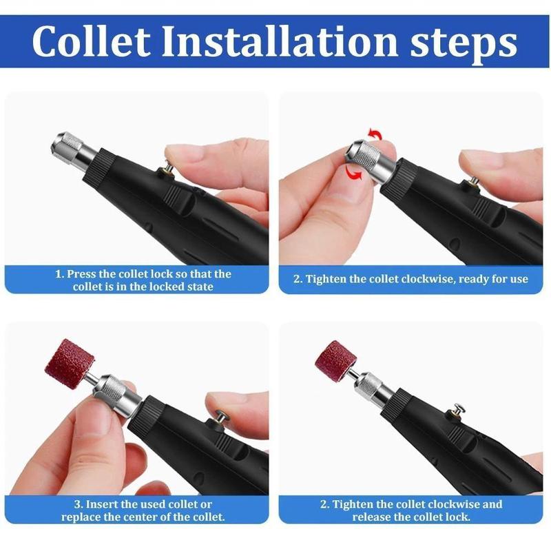 NEW Gerenda Bor Mini 12V DC Mini Drill Electric Engraver Grinder ...