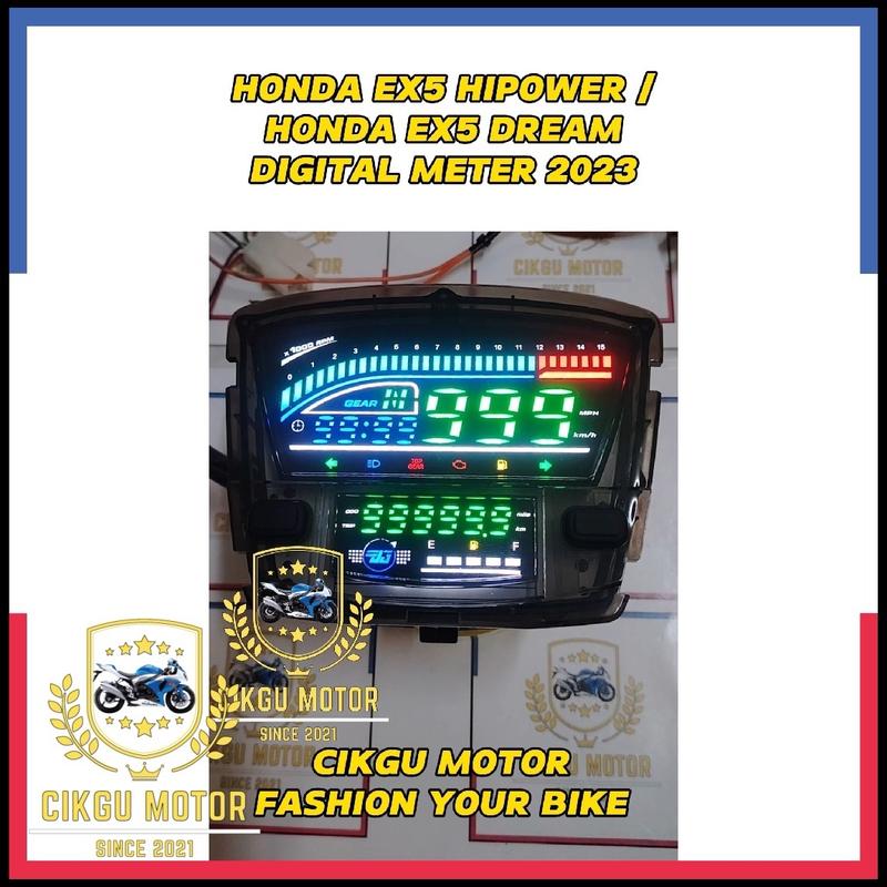 HONDA EX5 HIPOWER / EX5 DREAM DIGITAL METER TERBARU 2023 New ...