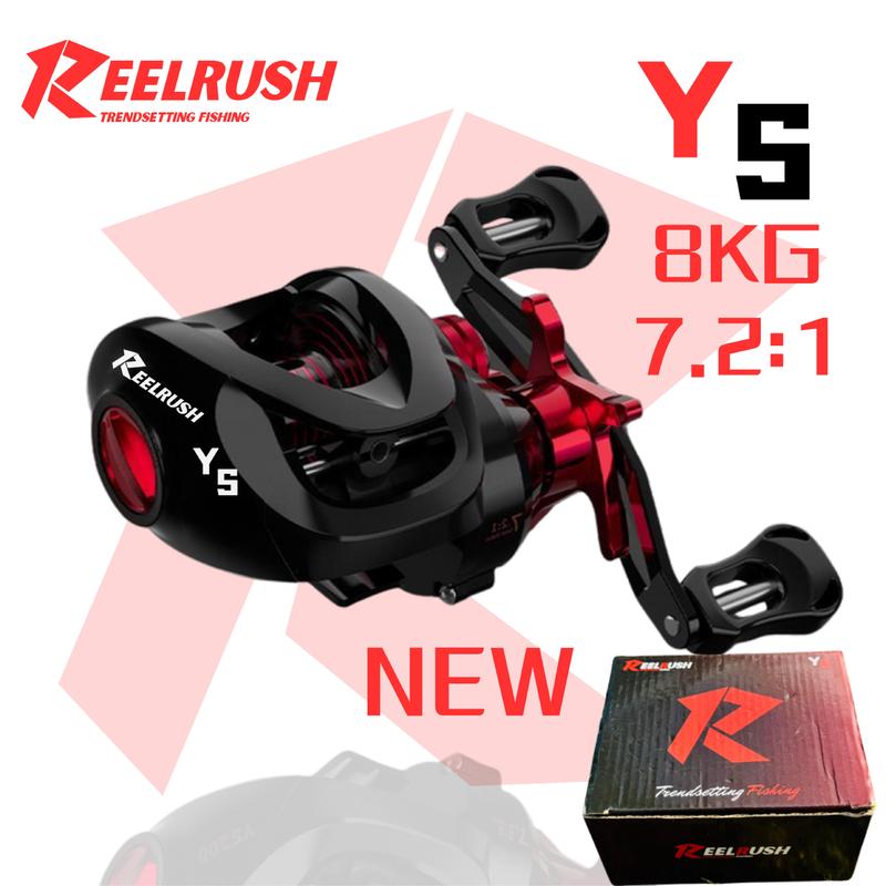 REELRUSH-YS,Kekili Baitcast Logam,Bersadur Elektronik, Kalis - TikTok ...