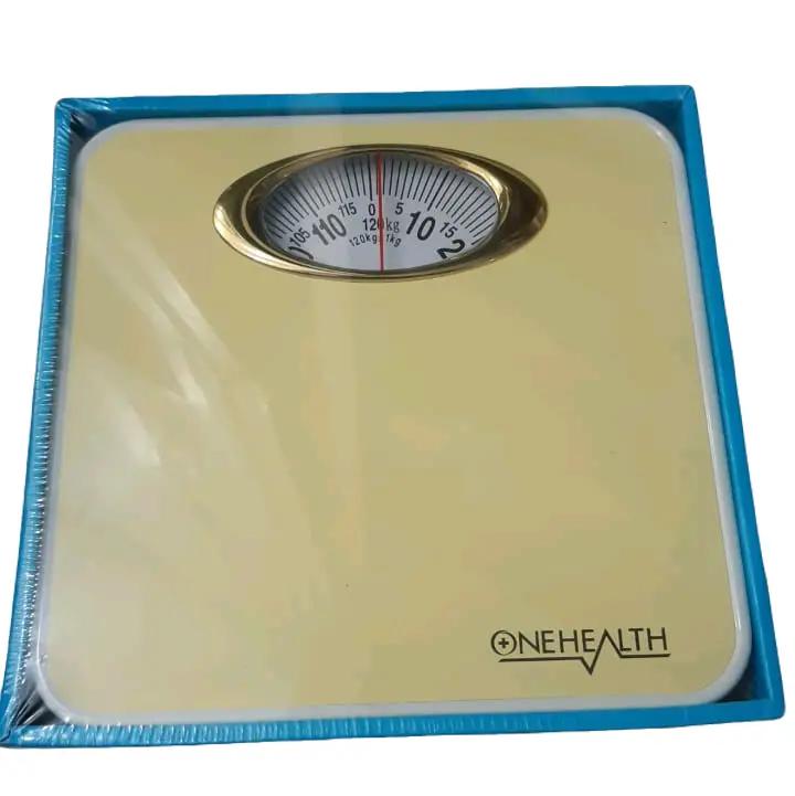 timbangan injak manual analog onehealth BR 9015A.mechanical personal ...