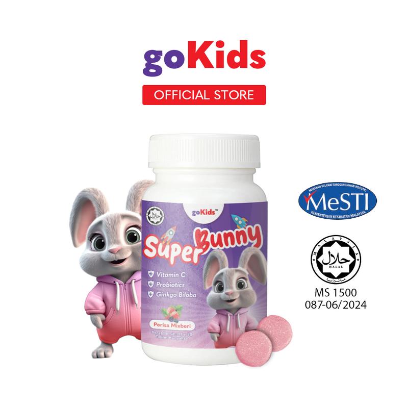 goKids Super Bunny Vitamin - TikTok Shop Malaysia