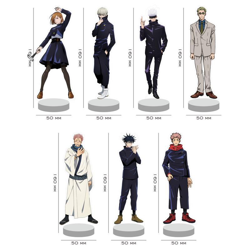 Stand Figure Akrilik Jujutsu Kaisen Standee Acrylic Itadori Sukuna ...