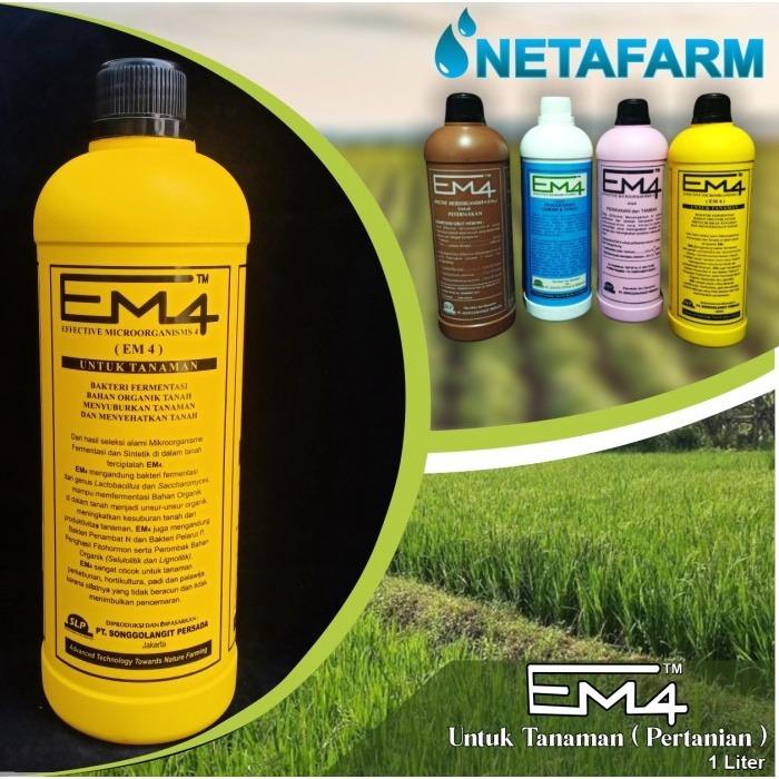 EM4 Tanaman Pertanian volume 1 liter - Shop | Tokopedia