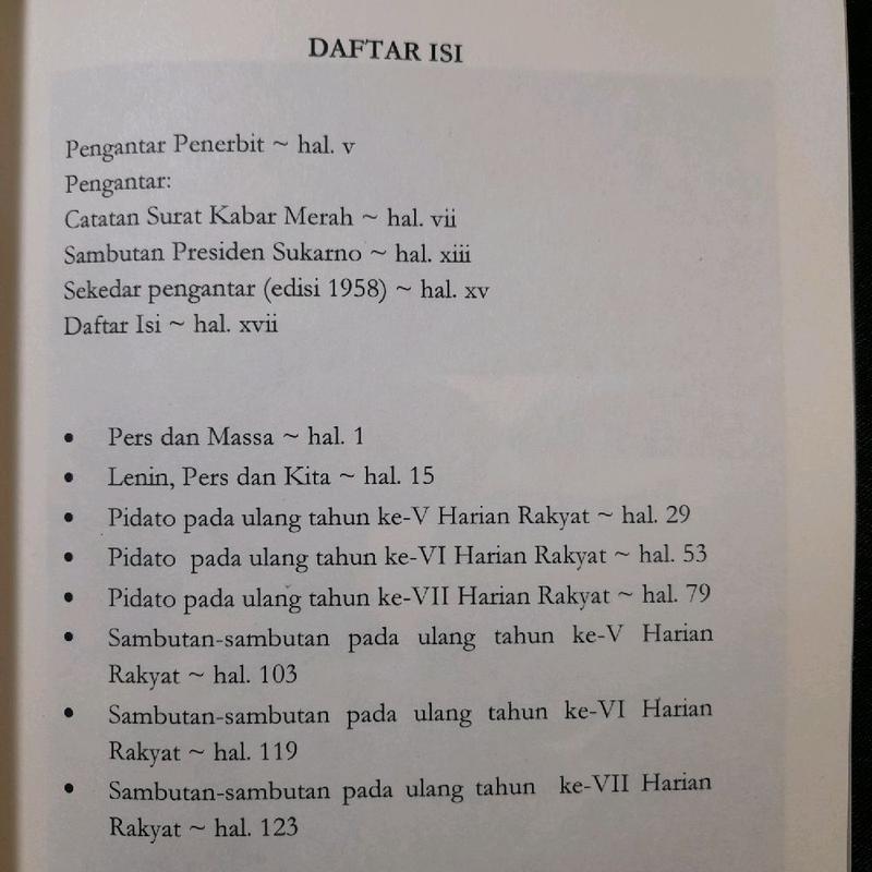 Pers dan Massa by Njoto - pemred Harian Rakjat -L2 - Shop | Tokopedia