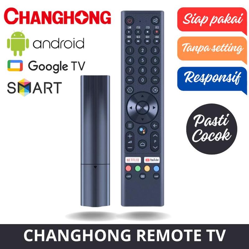 Remot / Remote TV Changhong LCD LED Android Smart TV Infrared - Shop ...