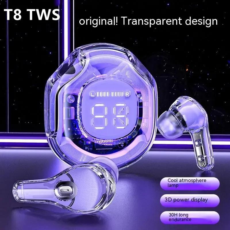 T8 Tws Bluetooth Earbuds with LED Digital Display Hifi Enc B - TikTok ...