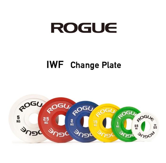 Jual ROGUE IWF Change Plate Original Weightlifting, Changes Plate ...