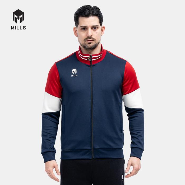 Promo MILLS JACKET OLAHRAGA REVENGE ADV TRACK JACKET 8168 - NAVY - M ...