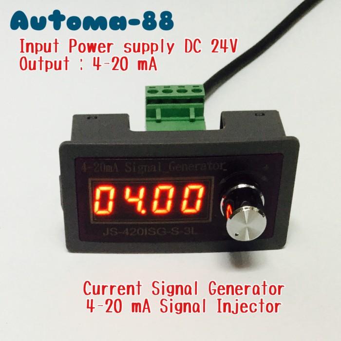 Signal Current 4-20mA Injector Calibrator Source PLC Simulator - Shop ...