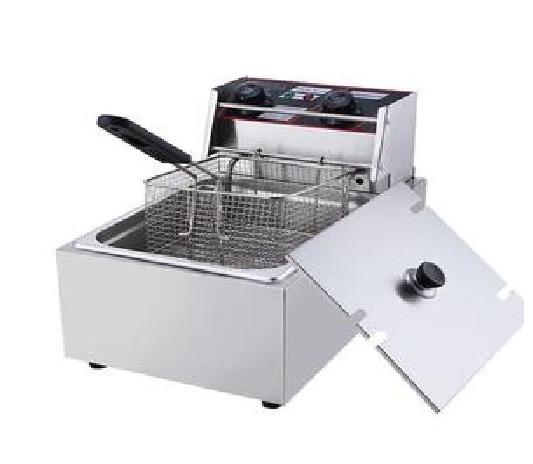 8L 2.5kw Single ELECTRIC DEEP FRYER TIMER COMMERCIAL dapur goreng ...