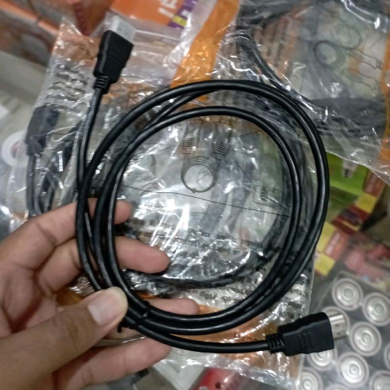 Kabel HDMI Full HD 1080P Panjang 1,5M male to male 150cm - Shop | Tokopedia