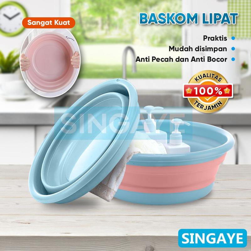 SINGAYE Baskom air Baskom lipat serbaguna ember lipat serbaguna - Shop ...