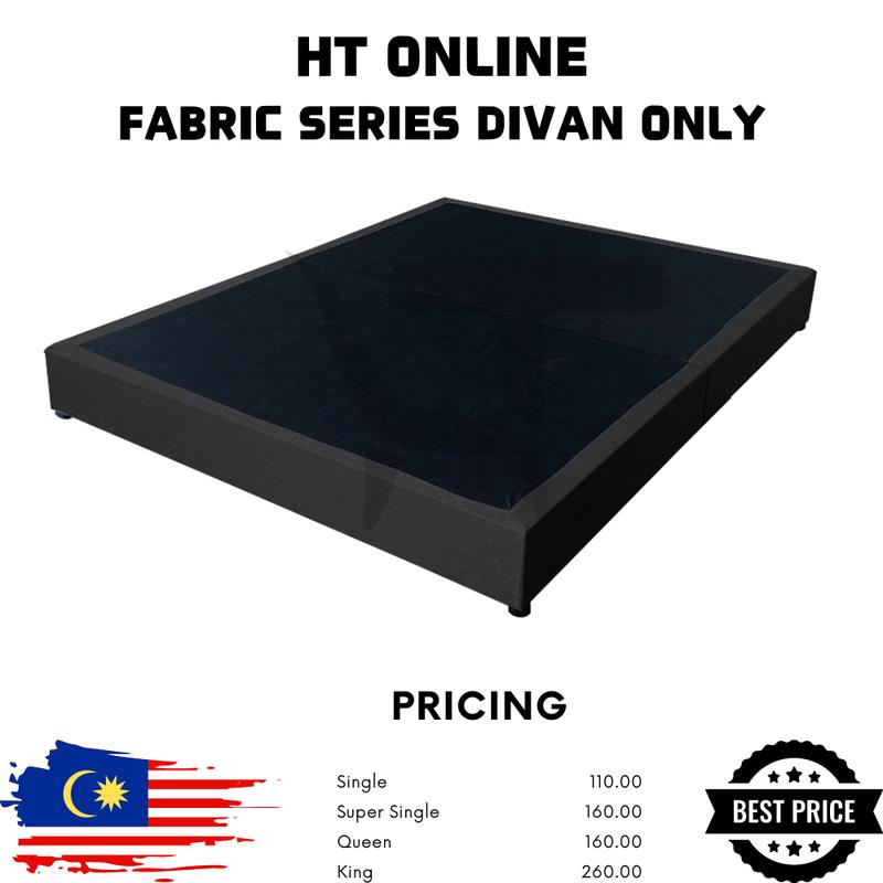 [HT ONLINE] Fabric Divan Bed Frame without headboard / Divan - TikTok ...