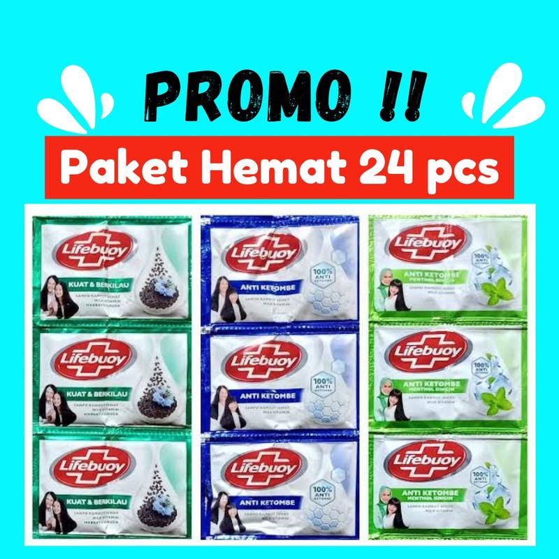 [ 1 RENCENG ] Shampoo Promo Murah Shampo Lifebuoy Sachet Shampo - Shop ...