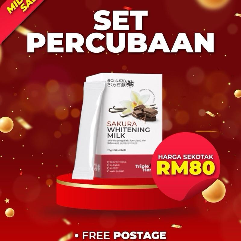 1 KOTAK SAKURA MILK VANILLA CHOCOLATE - TikTok Shop Malaysia
