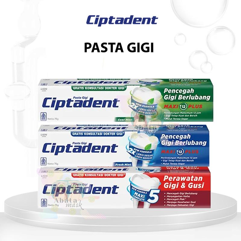 Ciptadent Pasta Gigi Maxi 75 gr All Variant ( Fresh Dan Cool) - Shop ...