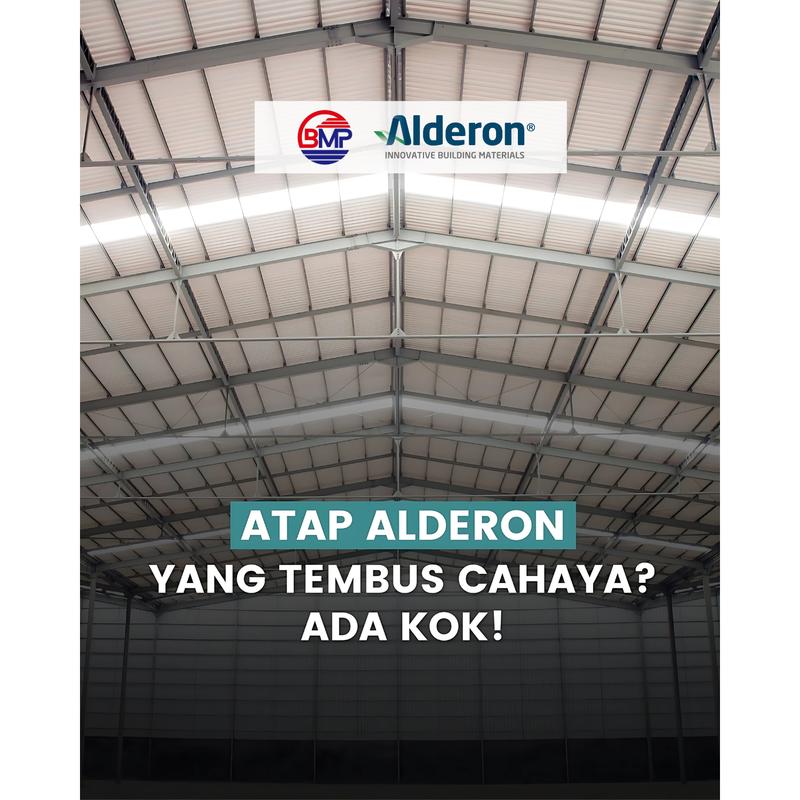 Alderon Atap Alderon TE 1.2mm Profil Trimdeck Modern Minimalis PVC ...