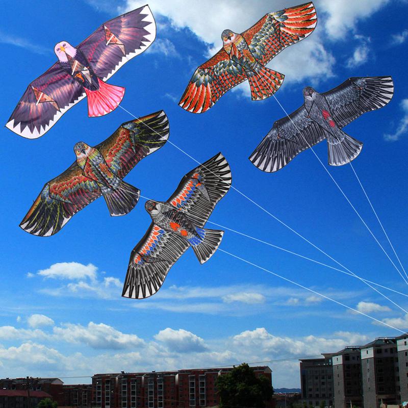 1x Flat Eagle Kite Big Fly Bird Kite For Children Flying Bir - TikTok ...