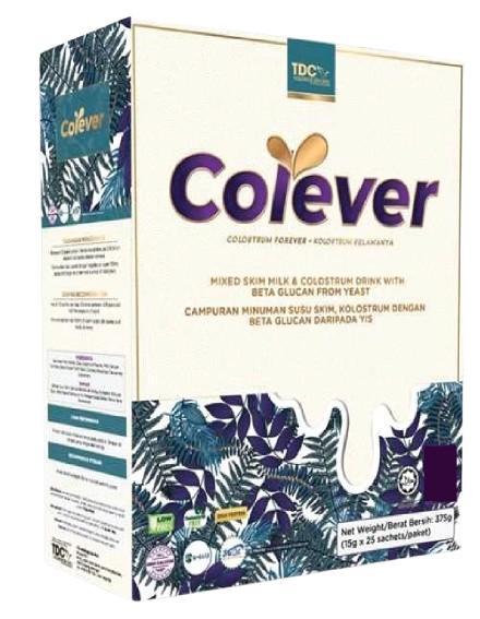 Colever susu Kolostrum trucal 20 sachet per box free shaker Dairy ...