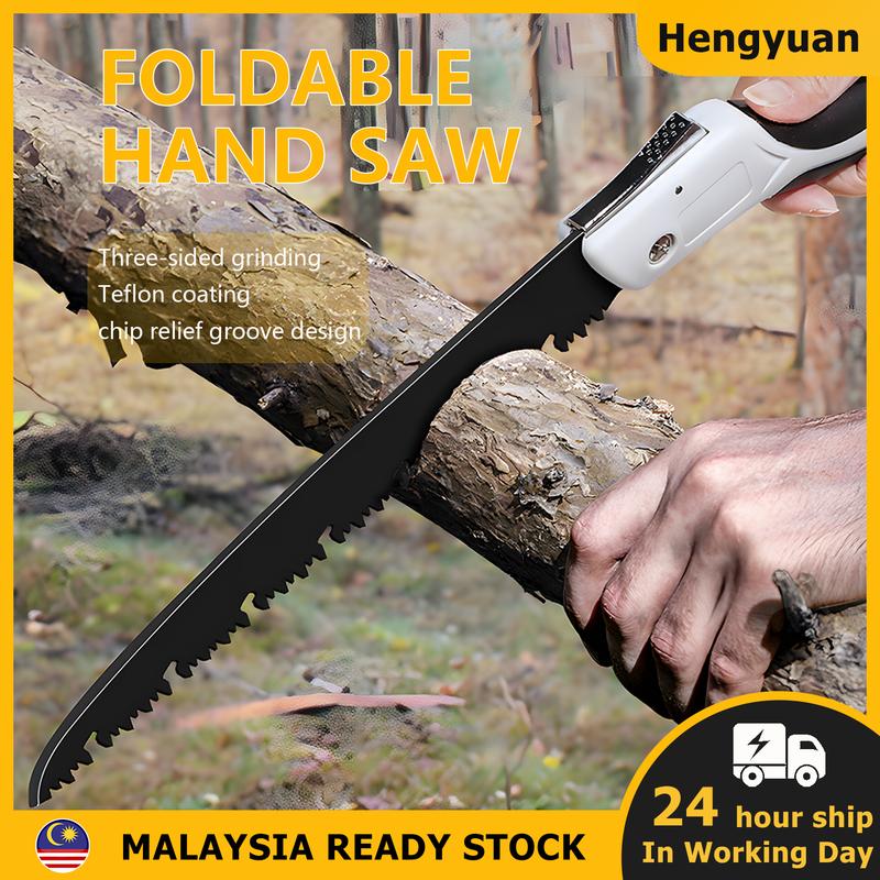 (Malay stock) Mini folding saw for cutting branches and pruning ...