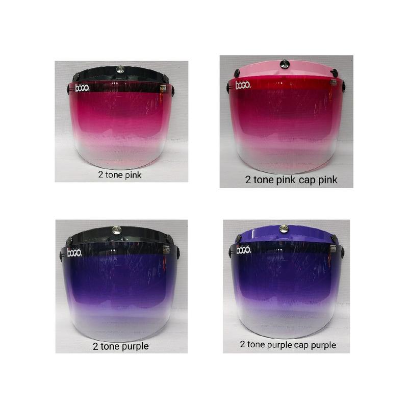 ORIGINAL BOGO VISOR 3 BUTTON BG05 2 TONE PINK + 2 TONE PURPL - TikTok ...