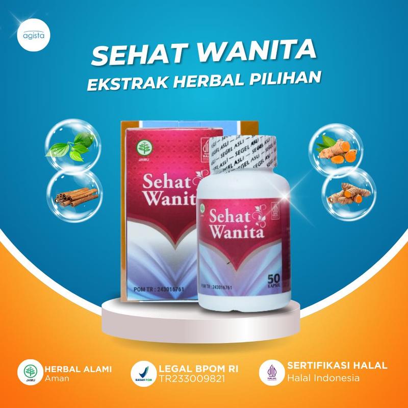 Pengatur Haid Tidak Lancar Telat Datang Bulan Sehat Wanita 100 - Shop ...
