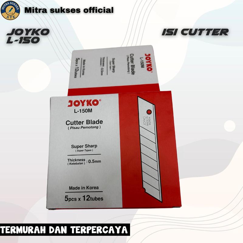 ISI CUTTER JOYKO L-150 1 PACK (ISI 12 TUBE) - Shop | Tokopedia