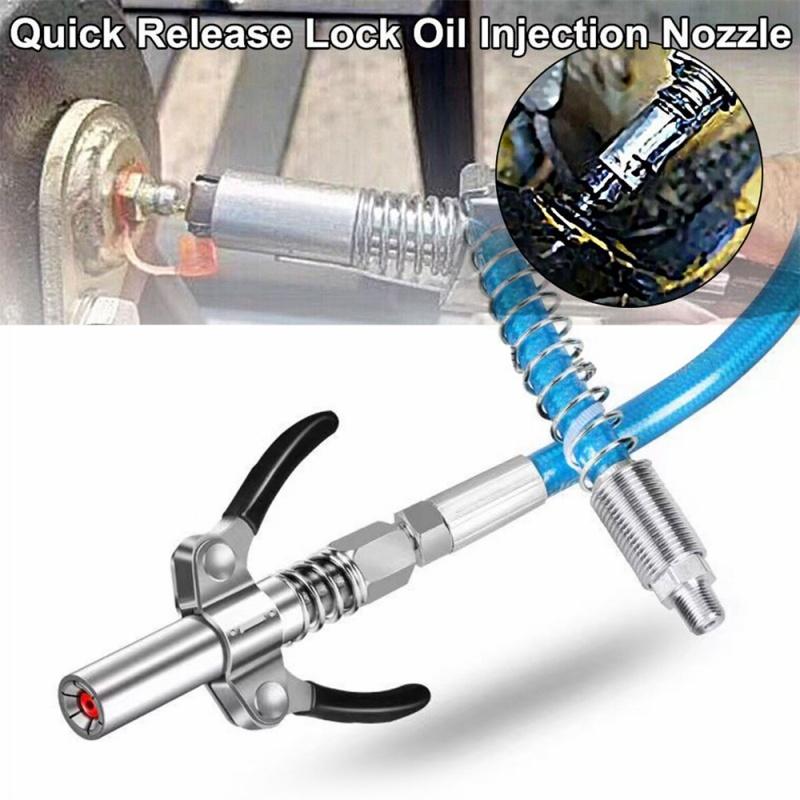 Lensent 10000psi Double Handle Grease Quick Self Locking Coupler ...