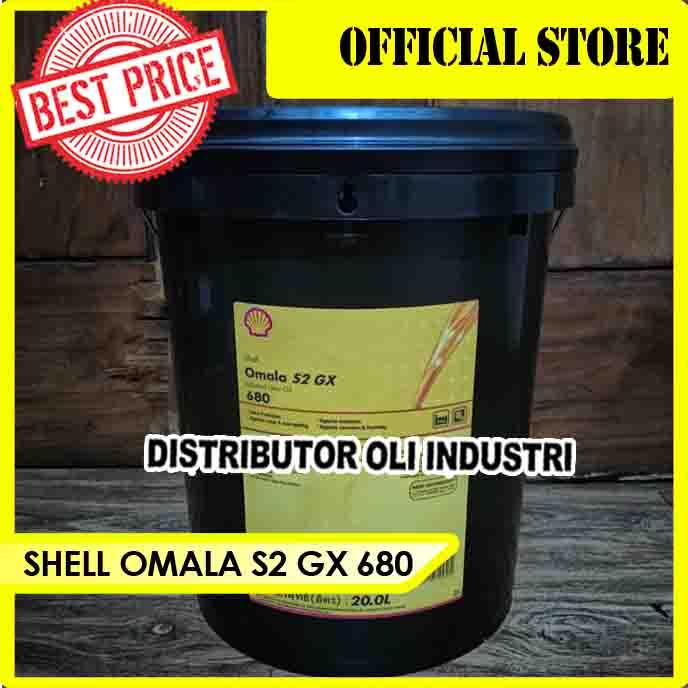 Jual SHELL OMALA S2 GX / G 680 ( PAIL 20 LITER ) - Kota Tangerang ...