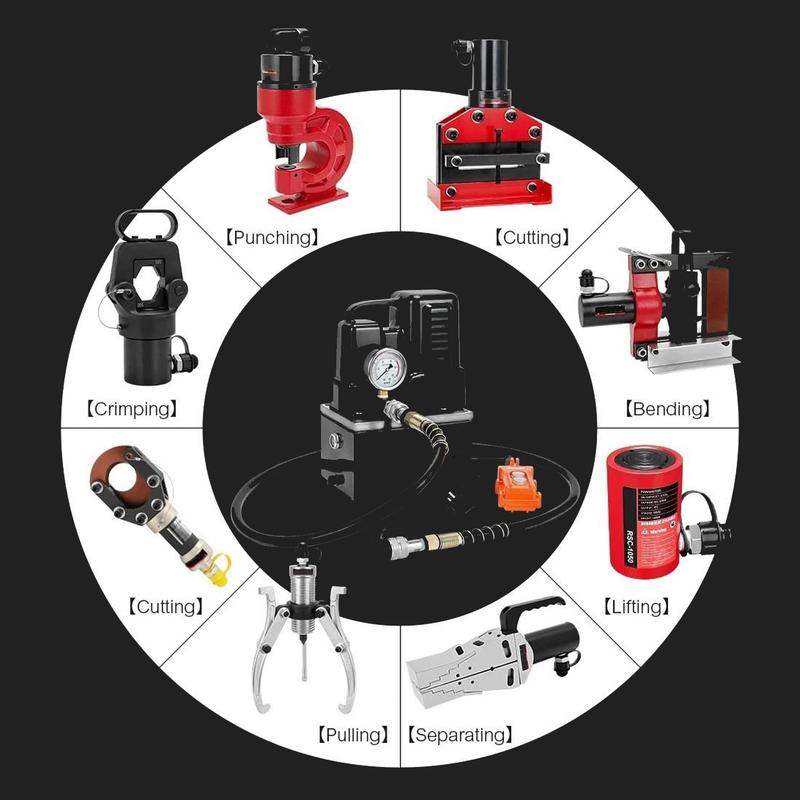 Electric Hydraulic Pump 700 Bar 2.5L QQ-700 – Solusi Pompa Hidrolik ...