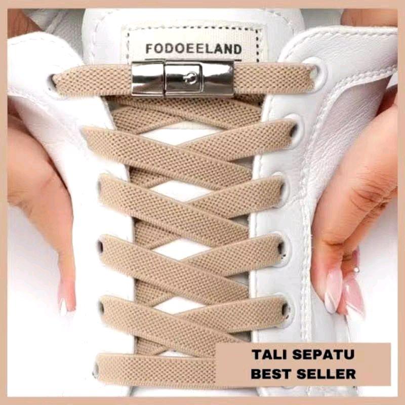 Tali Sepatu Model GESPER Praktis Tanpa Ikat Simpel Sederhana Shoelace ...