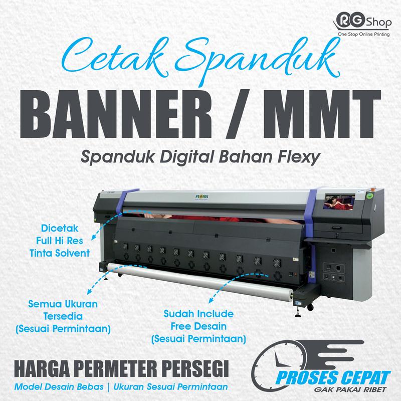 CETAK BANNER / SPANDUK MMT DIGITAL - Shop | Tokopedia