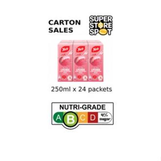 Yeo's Lychee Drink 250ml carton sales (24 packets per carton) - TikTok ...