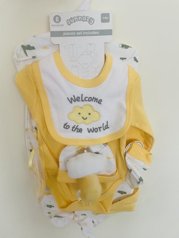 DGC Lifestyle Baby Gift Set - 100% Cotton, Sizes 0-3 Months and ...