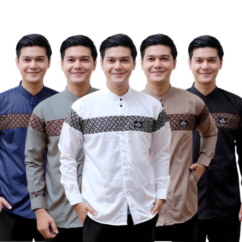 [BIG SALE RAMADHAN] Baju Koko Pria Dewasa Panjang Motif Kobata - Shop ...