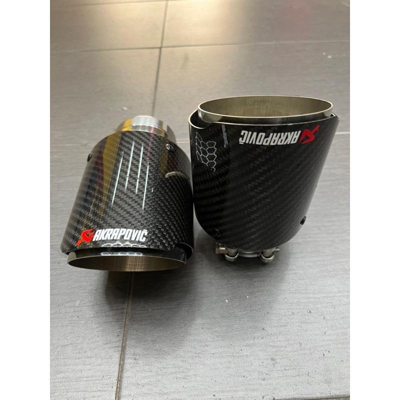 Ekzos untuk kereta Akrapovic Exhaust Single Tip Muffler Tip Tail ...