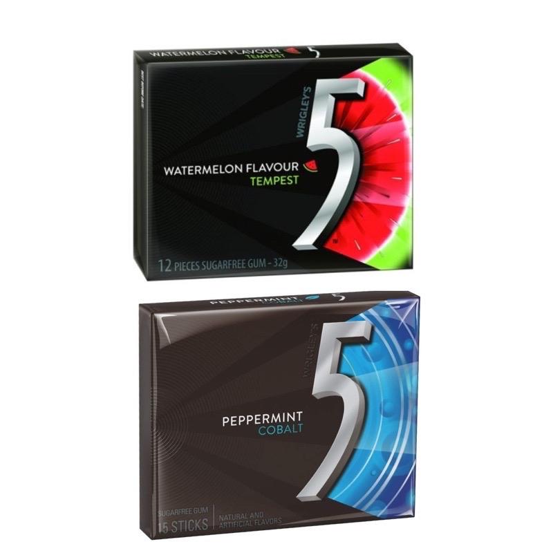 5 Gum Watermelon Tempest / Peppermint Cobalt - TikTok Shop Malaysia