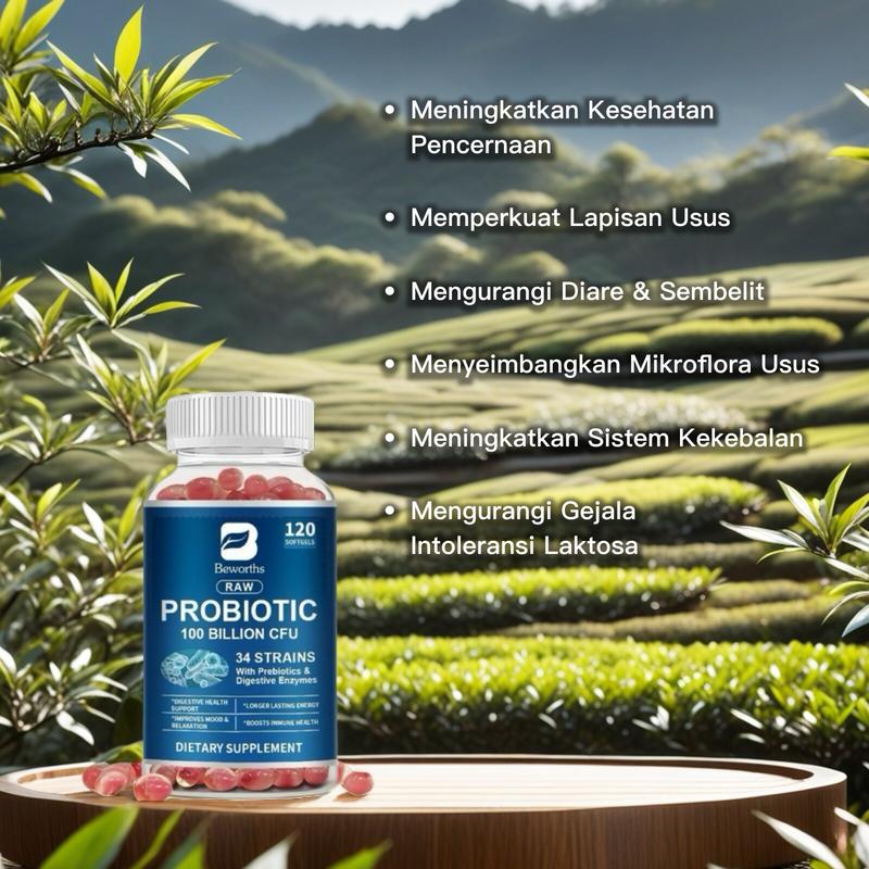 Vitamin Probiotic 100 Billion CFU Fermentasi Enzim Probiotik - Shop ...