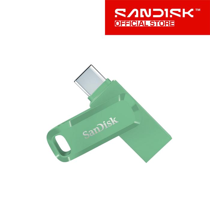Promo SANDISK Ultra Dual Drive Go USB 3.2 Type C 256GB - Absinthe Green ...