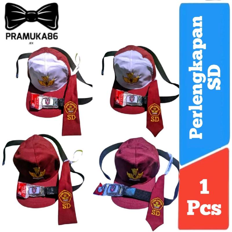 Setelan 1set Perlengkapan Sekolah SD Putra & Putri / 1set Paket Topi ...