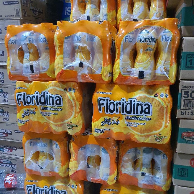 Floridina orange 350ml | Floridina Coco Bitz kartonan 1 karton isi 12 ...
