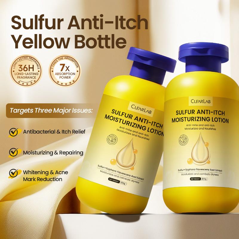 ClearLab Sulfur anti-itch and Moisturizing Body lotion improves ...