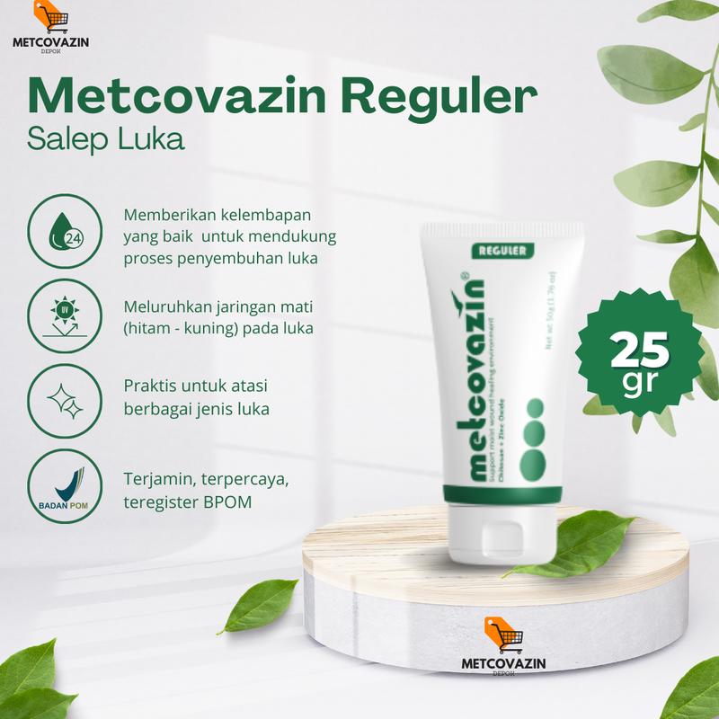 Salep Luka Metcovazin Reguler 25 gr Mengandung Zinc Oxide da - Shop ...