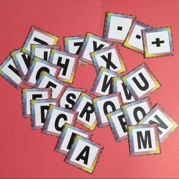 KARTU ALFABET / KARTU HURUF / FLASH CARD EDUKASI ANAK - Shop | Tokopedia