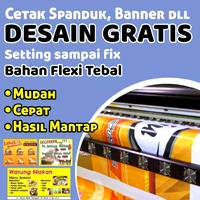 Jual Cetak Spanduk Banner Steam Motor & Mobil Free Desaint Ukuran ...